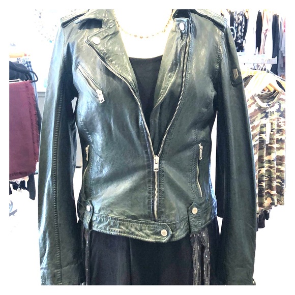 Mauritius | Jackets & Coats | Mauritius Genuine Leather Jacket Nwt ...